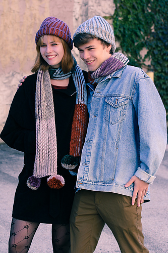 Ravelry: PatchRib Scarf pattern by Jennifer Dassau