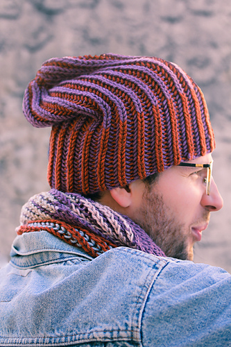 Ravelry: PatchRib Hat pattern by Jennifer Dassau