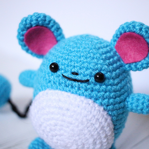 Ravelry: Marill Pokemon Amigurumi pattern by Cathrine Johansson