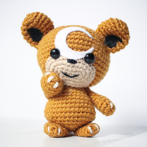 Ravelry: Teddiursa Pokemon Amigurumi pattern by Cathrine Johansson