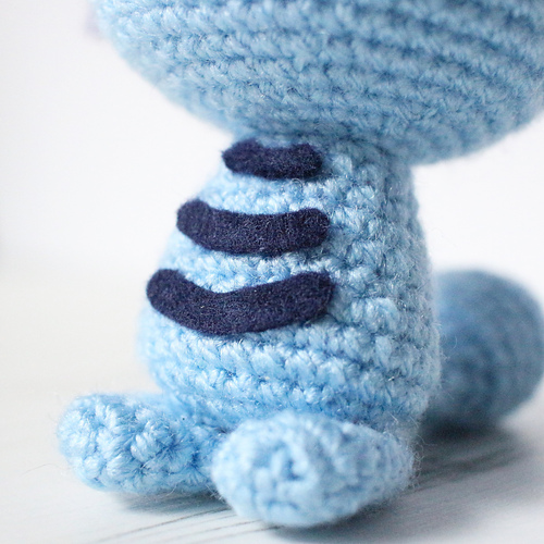 Ravelry: Wooper Pokemon Amigurumi pattern by Cathrine Johansson