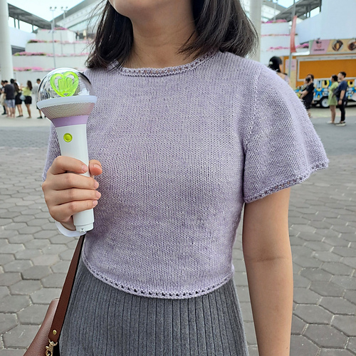 Ravelry: Aiyu Tee pattern by Wan Cheng Phua