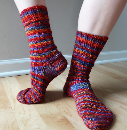 Ravelry: Carnival Socks pattern by Anna Maliszewski