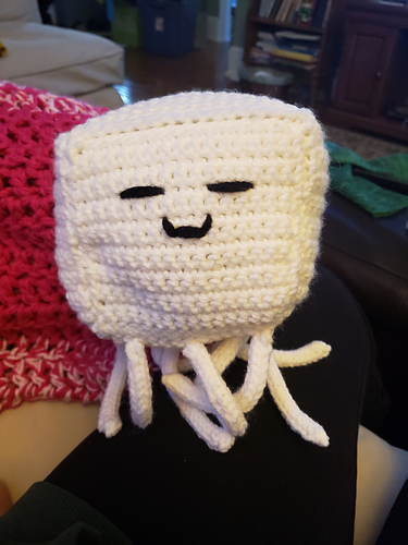 Ravelry: Minecraft Ghast pattern by Rachel Hulett