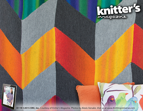 Ravelry: Prismatic Panels pattern by Myra Wood