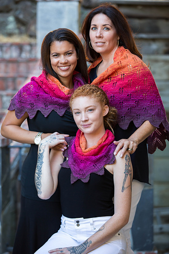 Ravelry: Radiance Shawlette pattern by Tina Whitmore