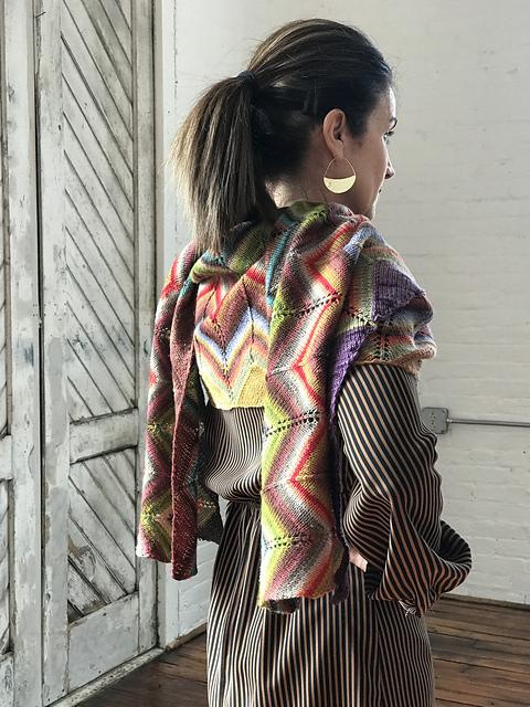 Ravelry: Passeggiata Wrap pattern by Tina Whitmore