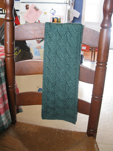 Ravelry: Scarf Mit Faux Cables pattern by P. Joan Gavigan