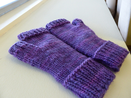 Ravelry: Hollyhock Fingerless Mittens pattern by Kelene Kinnersly