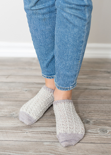 Ravelry: Vertical Lace Sock pattern by Kelene Kinnersly