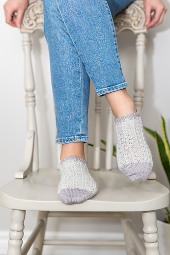 Ravelry: Vertical Lace Sock pattern by Kelene Kinnersly