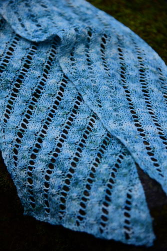 Ravelry: Waterfall Summer Scarf pattern by Erika Stevenson