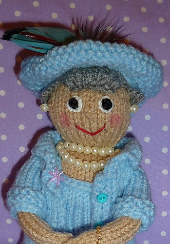 Ravelry: Elizabeth II - The Queen pattern by Fiona Goble