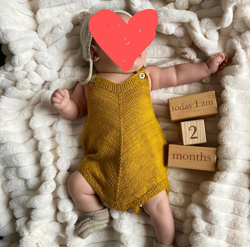 Ravelry: Pickles Romper pattern by Marta Porcel