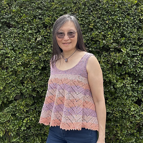 Ravelry: Mulberry summer top or dress pattern by Andrea Cretu