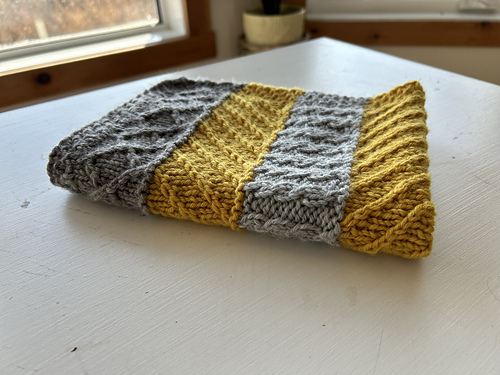 Ravelry: C2F / C2B Cable Blanket pattern by Lara Simonson