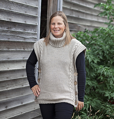 Ravelry: Adult Whispers of Autumn Pullover pattern by Lara Simonson