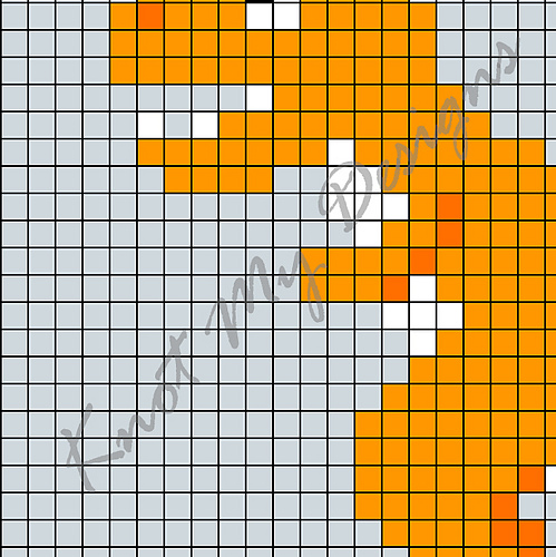 Ravelry: C2C T-Rex Dinosaur Pack Blanket Graph pattern by Apeksha Prasad