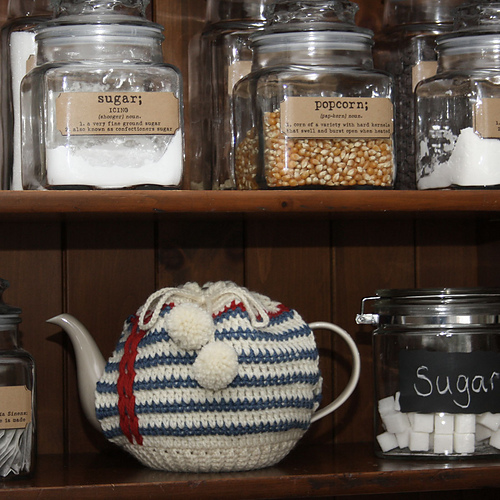 Ravelry: Notebook Tea Cozy pattern by Kim Miller