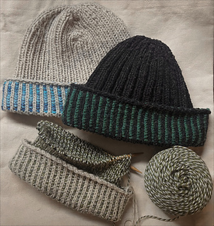 Ravelry: knottycoyote's Scrap striped toque