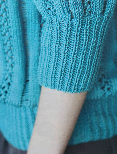 Ravelry: Ladder and Lace Jumper pattern by Pat Menchini