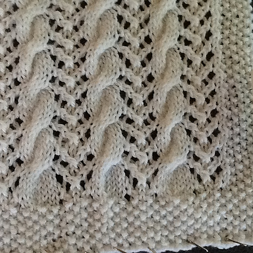 Ravelry: White Cable pattern by Brooke Shellflower
