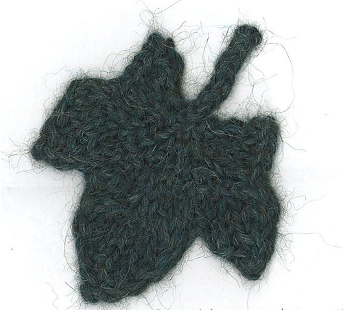 Ravelry: Knit Ivy Leaf pattern by Karen Knutty