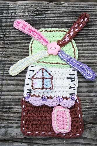 Ravelry: Windmill application pattern by Bea Kaptur