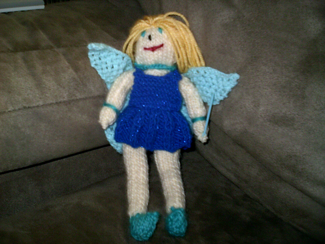 Ravelry: Knitted Fairy pattern by Needlework Illustrated