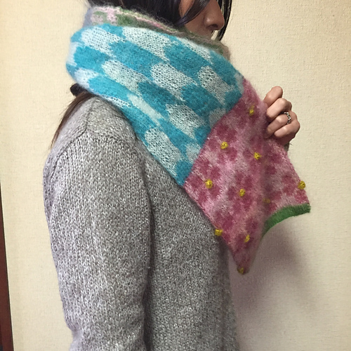 Ravelry: WAGARA MUFFLER pattern by Koharu biyori
