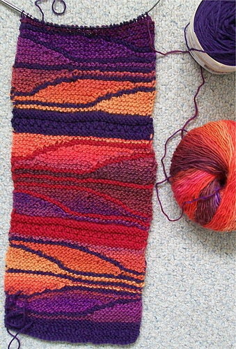 Ravelry: Every Which Way Scarf pattern by Brigitte Elliott