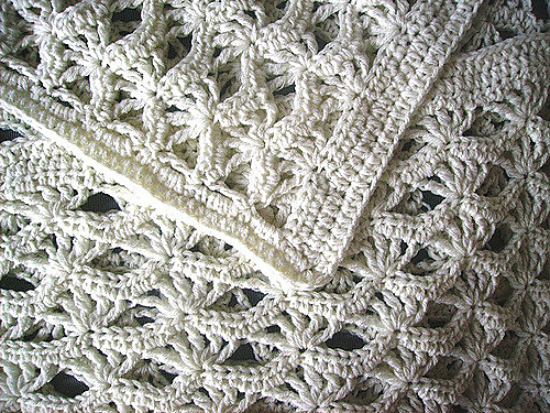 Ravelry: Lacy Carriage Cover pattern by Lion Brand Yarn