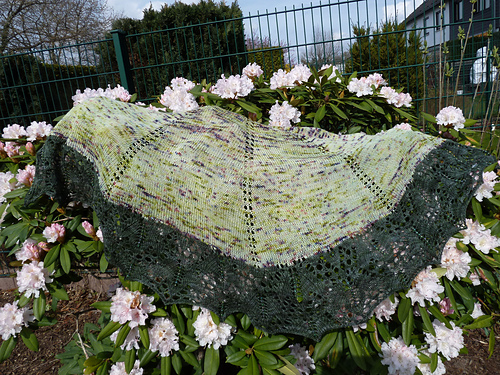 Ravelry: Echoing Green Shawl pattern by Jaya