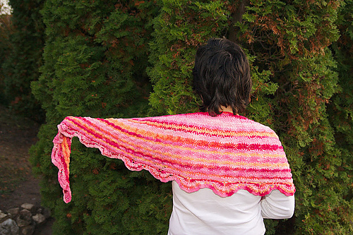 Ravelry: Sunset Lace Shawl pattern by Sweet Crocheterie