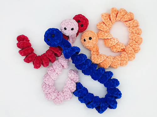 Ravelry: Large worry worms pattern by Natalia Kononenko