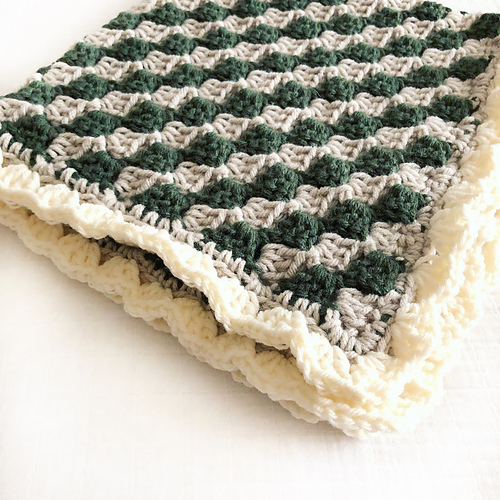 Ravelry: Checkerboard Blanket pattern by Kountingsheep