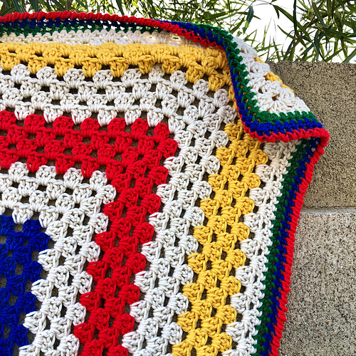 Ravelry: Collegiate Throw pattern by Kountingsheep