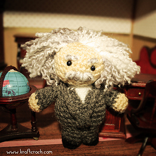 Ravelry: kraftcroch's Albert Einstein amigurumi