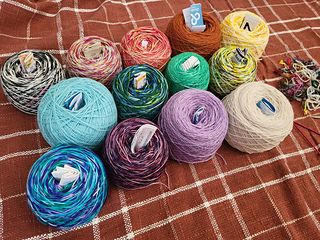 Ravelry: kraftykristina's Temperature Blanket - Sweet Shop Blanket