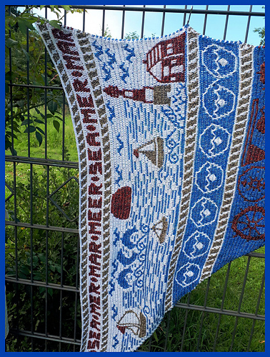 Ravelry: Mosaic Maritime Love pattern by Susanne Toth