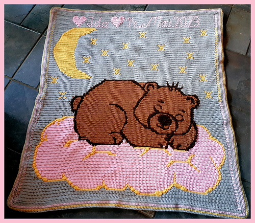 Ravelry: Mosaic baby teddy pattern by Susanne Toth