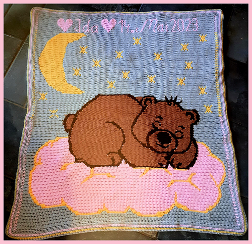 Ravelry: Mosaic baby teddy pattern by Susanne Toth