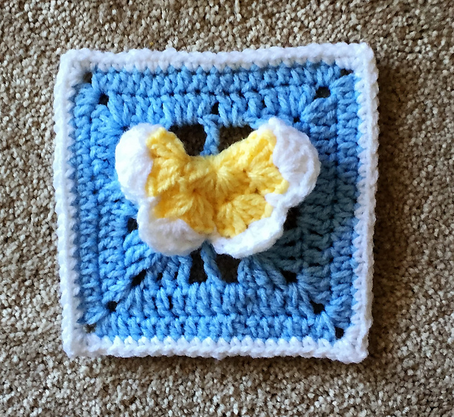 Ravelry: krikket207's Hanna Bug Butterfly Square