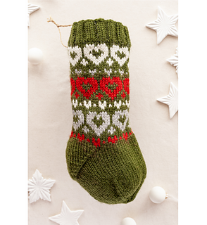 Ravelry: Heart Stocking pattern by Krislok Design