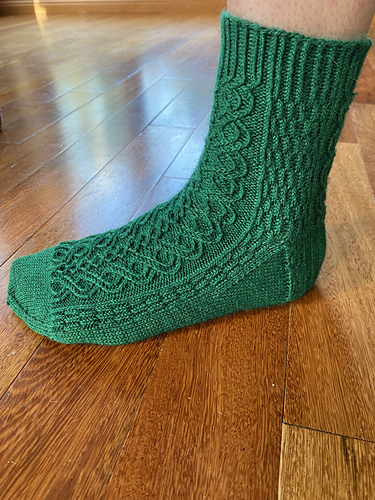 Ravelry: Compulsory Figures Socks pattern by Nicole Simmons
