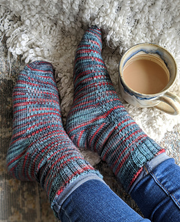 Ravelry: Home Sweet Home Socks pattern by Kristina Antonsen