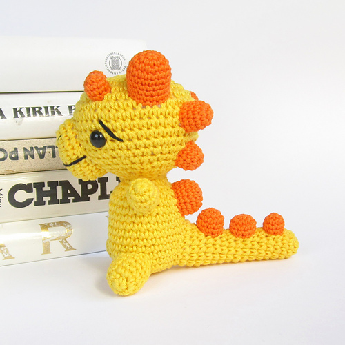 Ravelry: Crocheted Rattle - Baby Dragon pattern by Kristi Tullus