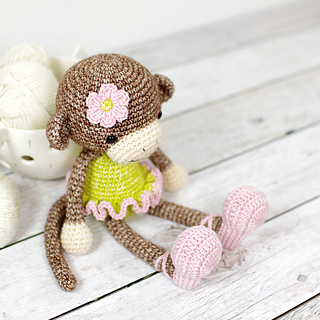 Ravelry: Monkey ballerina pattern by Kristi Tullus