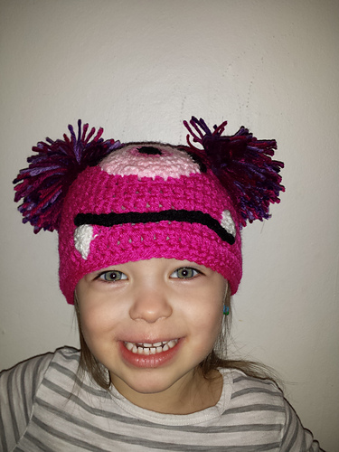 Ravelry: Girlie Monster Hat pattern by Kristen Tremblay
