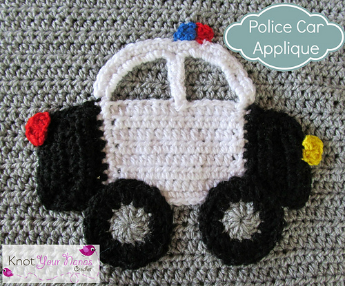 Ravelry: Police Car Applique pattern by Teri Heathcote